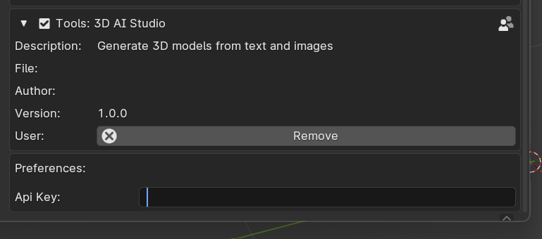 3D AI Studio - Blender AI Addon