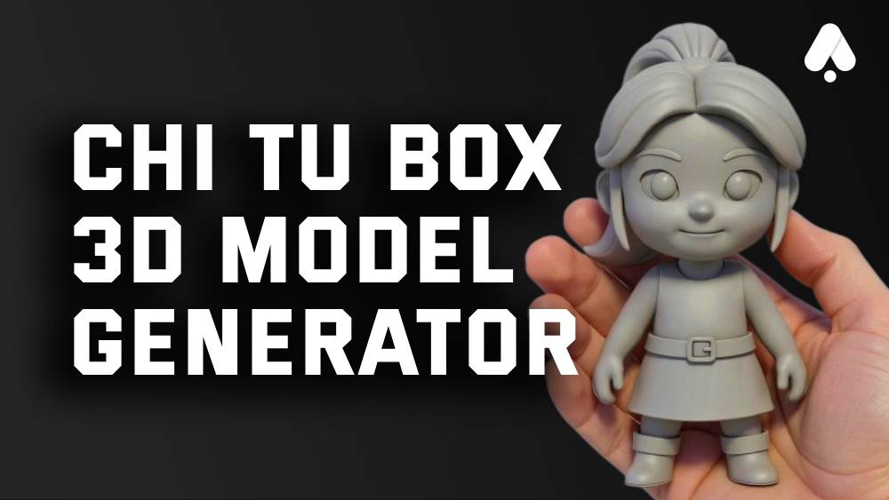 AI 3D Models for ChiTuBox - Create Print Ready Models for Resin Printing