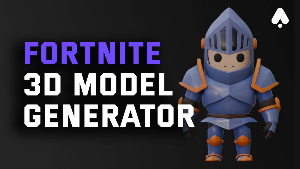 AI 3D Models for Fortnite UEFN - Create Fortnite Creative Assets with AI
