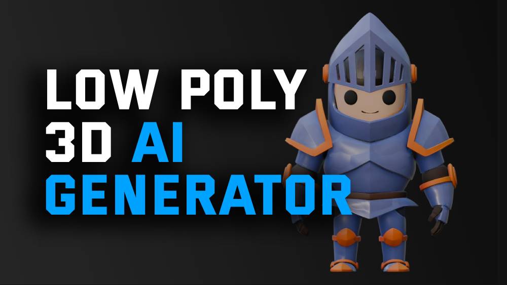 Low Poly 3D Models - AI Generated Low Poly Art - 3DAIStudio